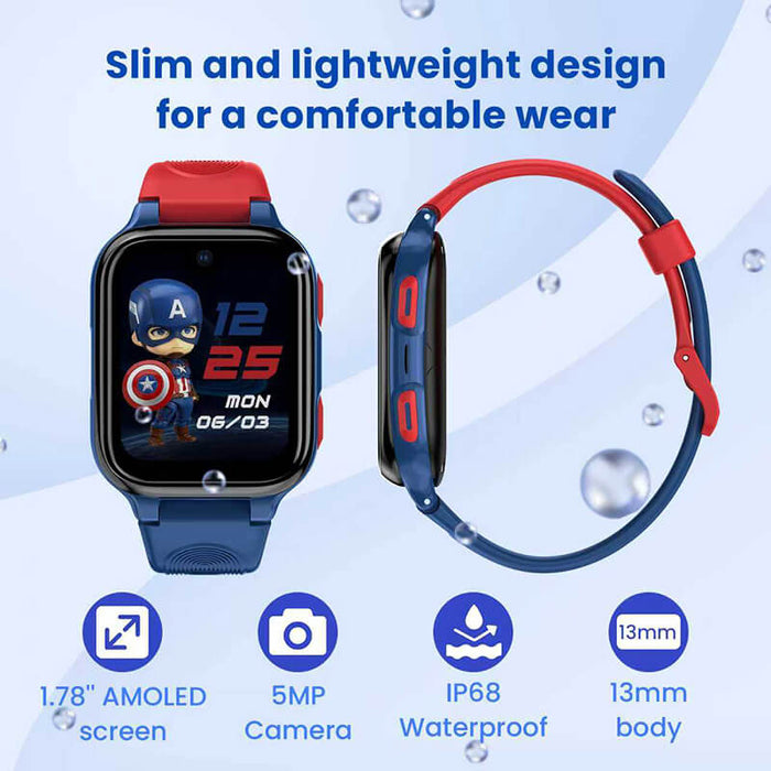 LAGENIO K9 AI Kids Smartwatch with AI Learning | AMOLED Display | GPS ...