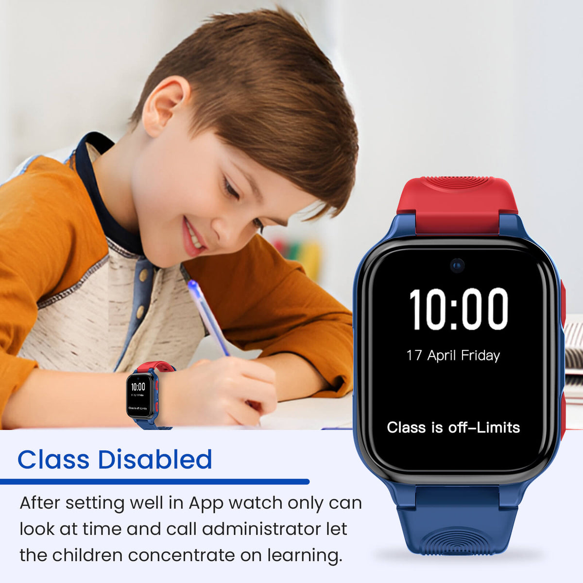 LAGENIO K9 AI Kids Smartwatch with AI Learning | AMOLED Display | GPS ...
